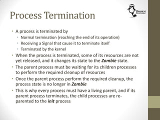 Course 102: Lecture 18: Process Life Cycle | PPT