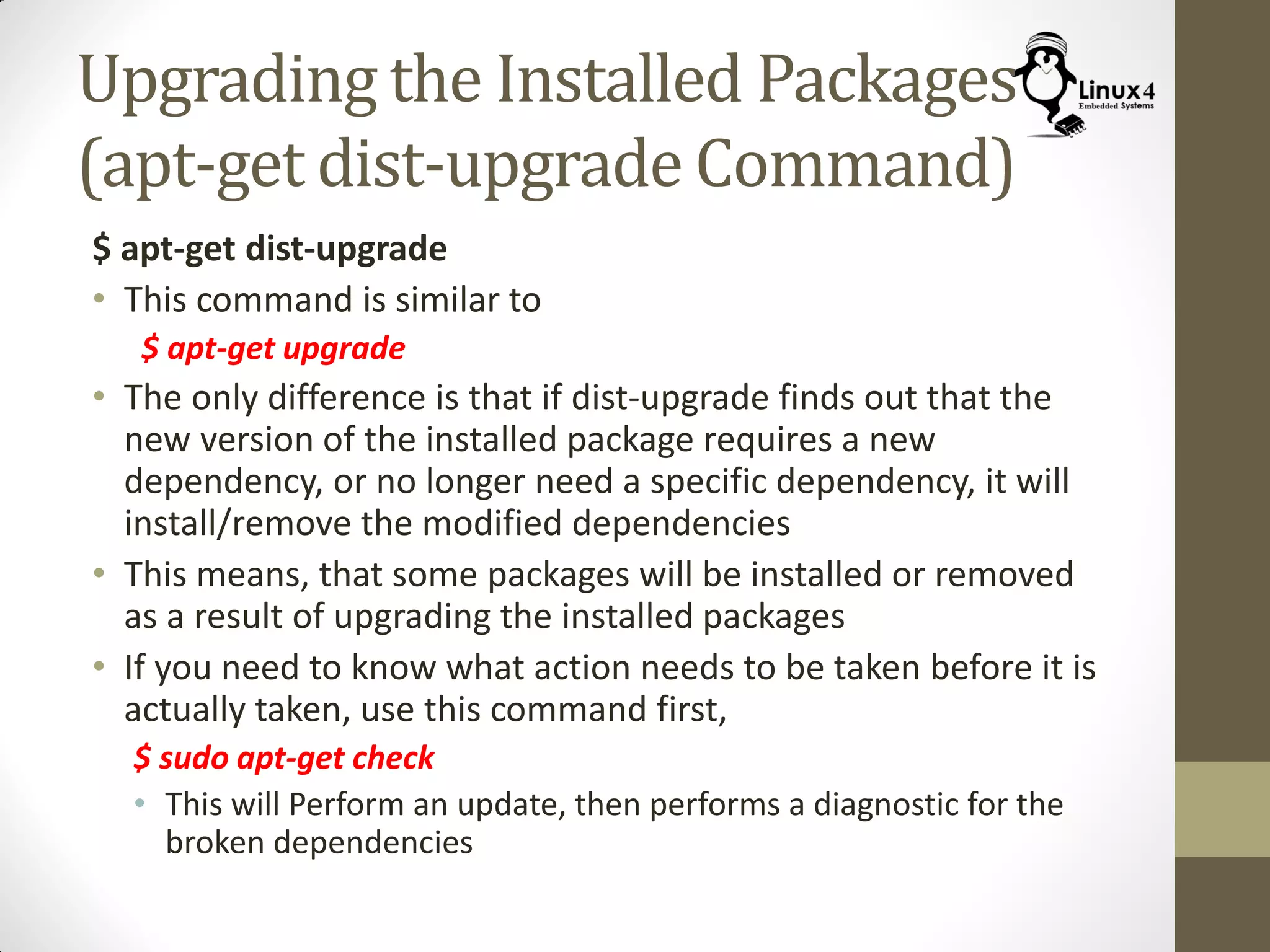 Course 102: Lecture 22: Package Management | PDF