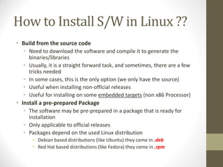 Course 102: Lecture 22: Package Management | PDF