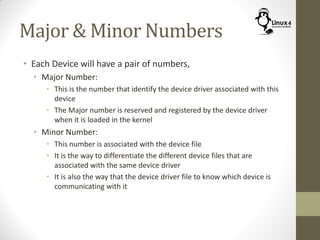 Course 102: Lecture 25: Devices and Device Drivers | PDF