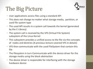 Course 102: Lecture 27: FileSystems in Linux (Part 2) | PPT