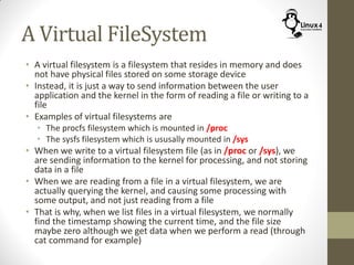 Course 102: Lecture 28: Virtual FileSystems | PDF