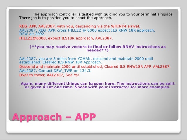 C104 atc communication