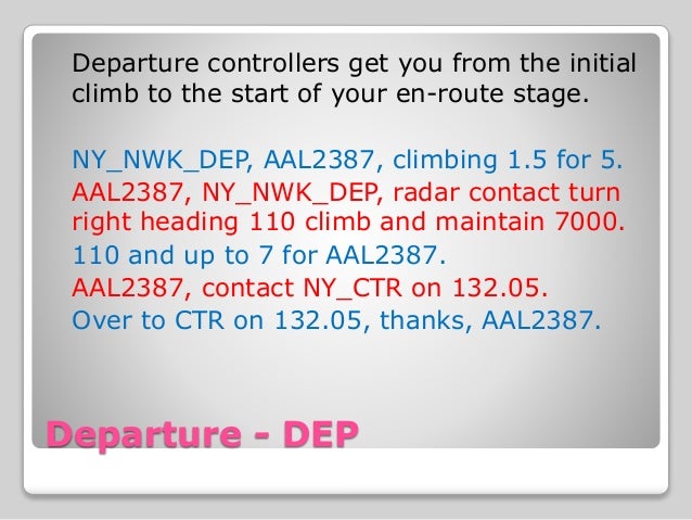 C104 atc communication