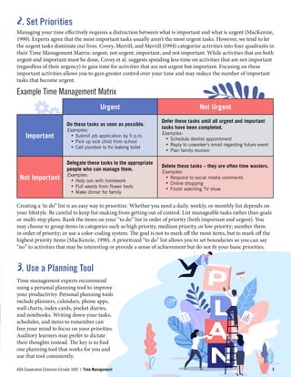 Time management | PDF | Financial Planning | Personal Finance