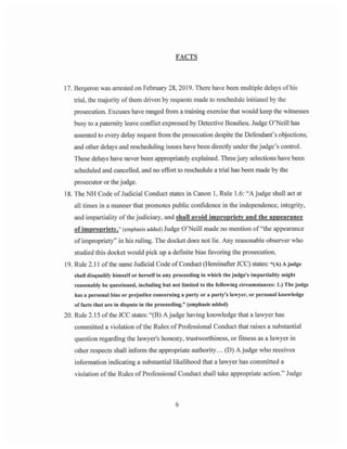 Motion to Reconsider Judge James D. O'Neill III Denial of Recusal | PDF