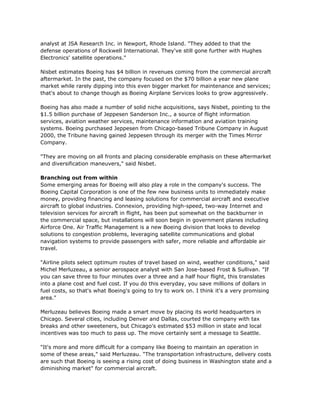 Boeing’s diversification strategy | PDF