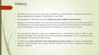 International Monetary Fund (IMF) final | PPTX