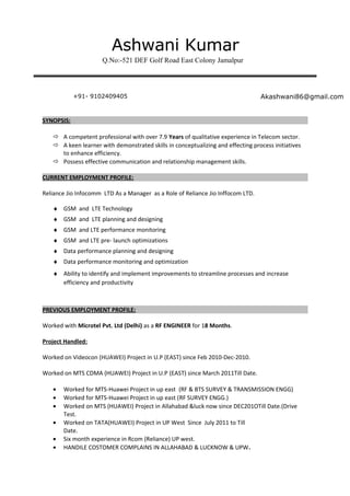 ASHWANI KUMAR | DOC | Computer Software and Applications | Computing