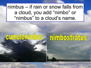 Types of Clouds | PPT