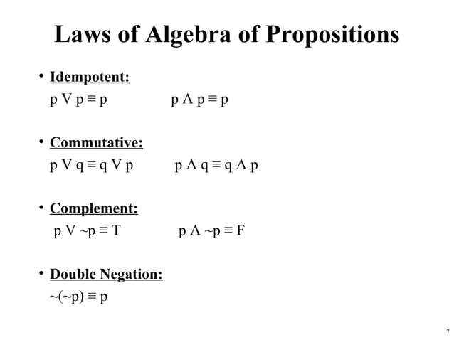 Propositional And First-Order Logic | PPT | Programming Languages ...