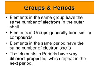 C1 1.4 periodic table | PPT