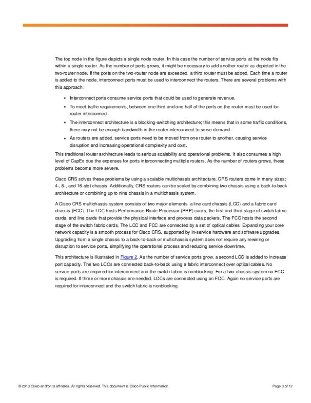 Building Cost Effective and Scalable Core Networks Building Cost Effective and Scalable Core Networks