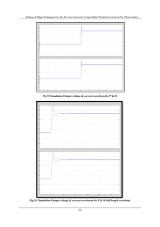 Enhanced MPPT Technique For DC-DC Luo Converter Using Model Predictive Control For Photovoltaic ...