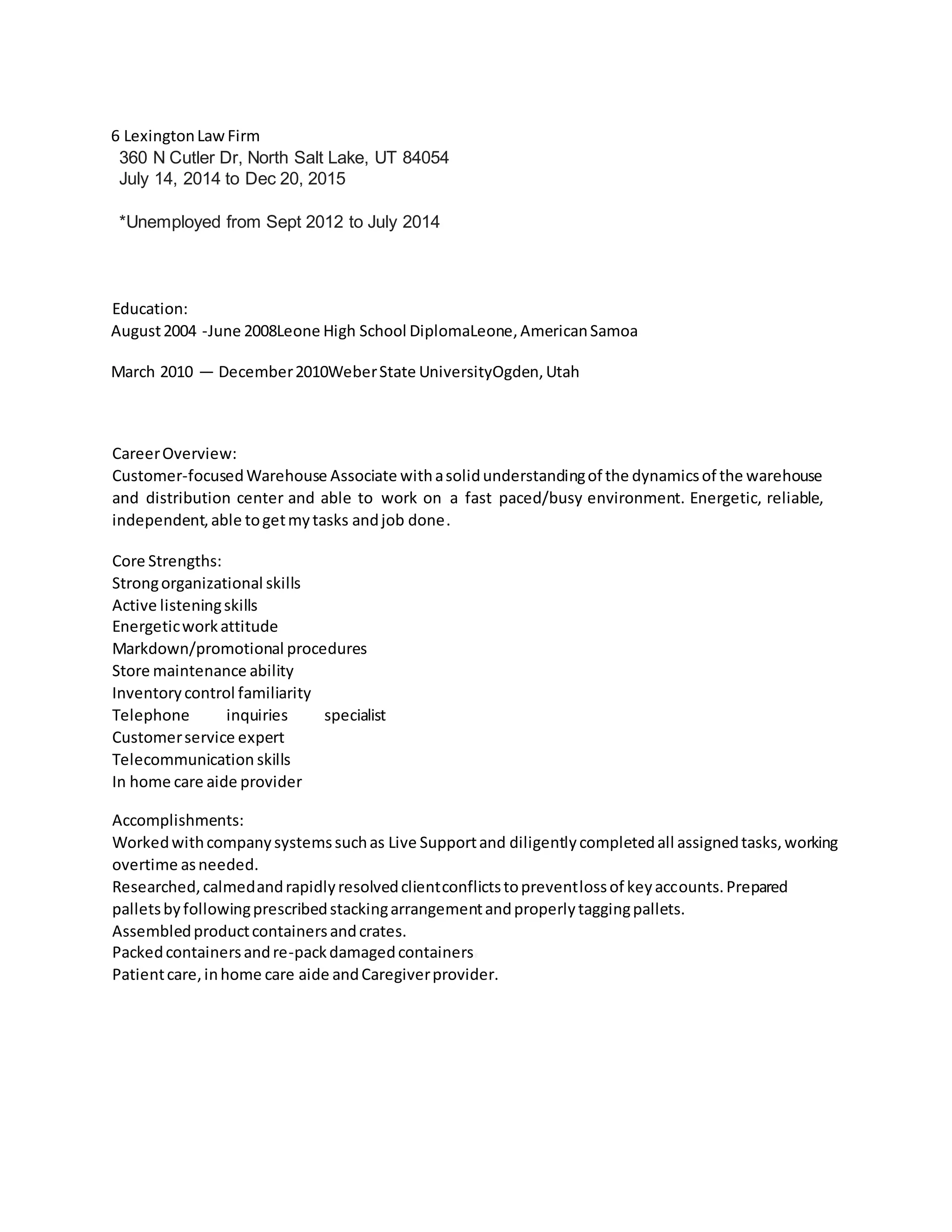 Resume6 | PDF | Free Download