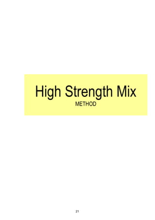 Concrete Mix Design Manual | PDF