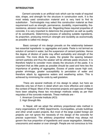 Concrete Mix Design Manual | PDF