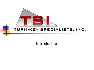 TSI INTRODUCTION REV 1 | PPT