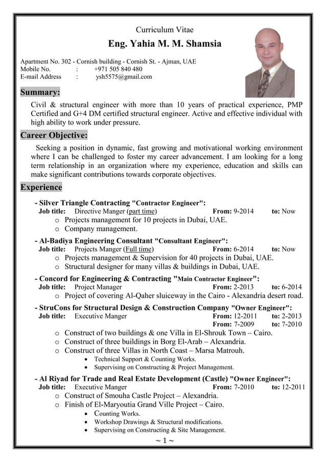 Eng._Yahia_Shamsia_CV_2015_YSh.compressed | PDF