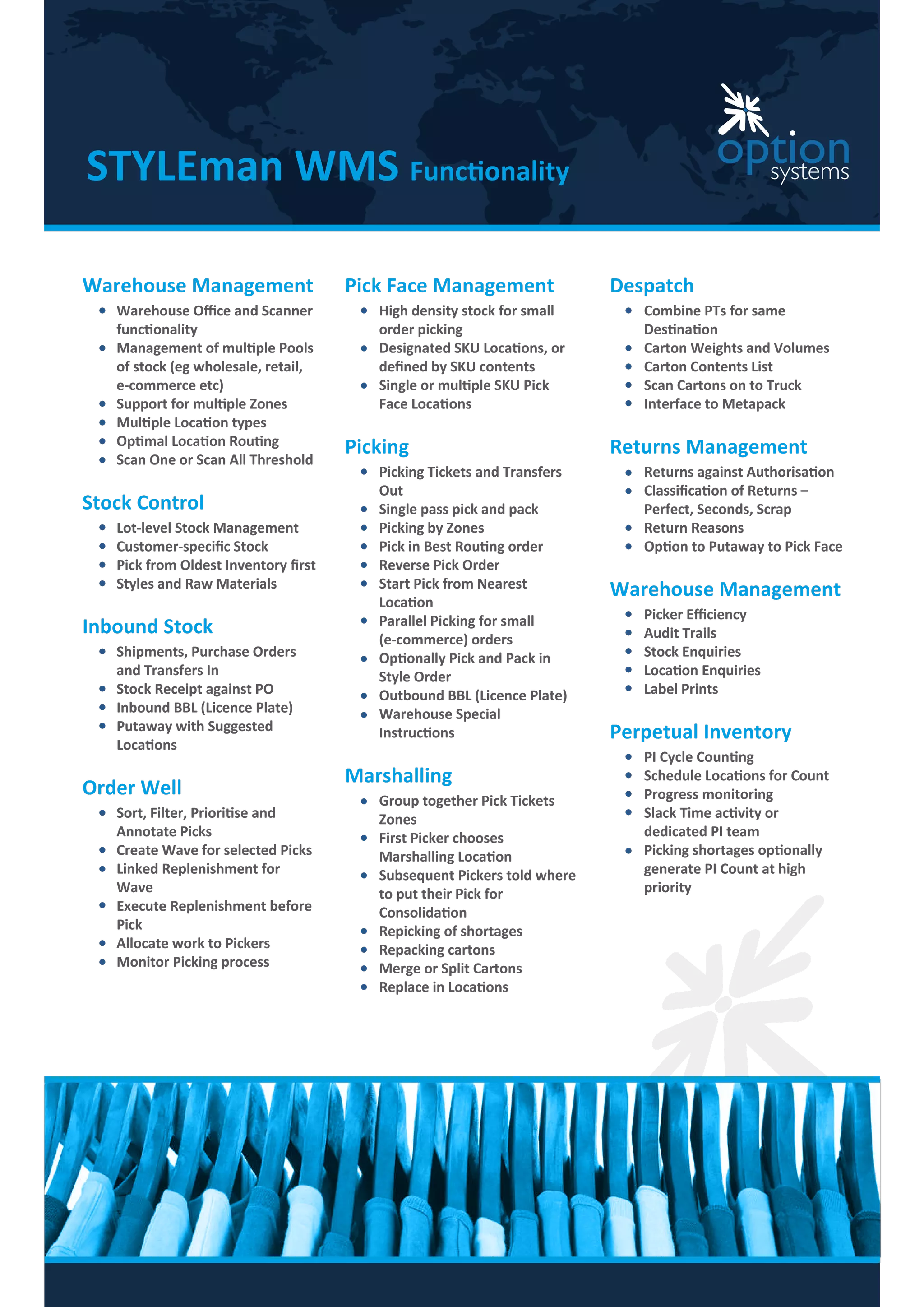 STYLEman WMS Brochure (A4) | PDF