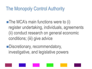 Day 1 Intro to CCP and Competition Law in Pakistan | PPT