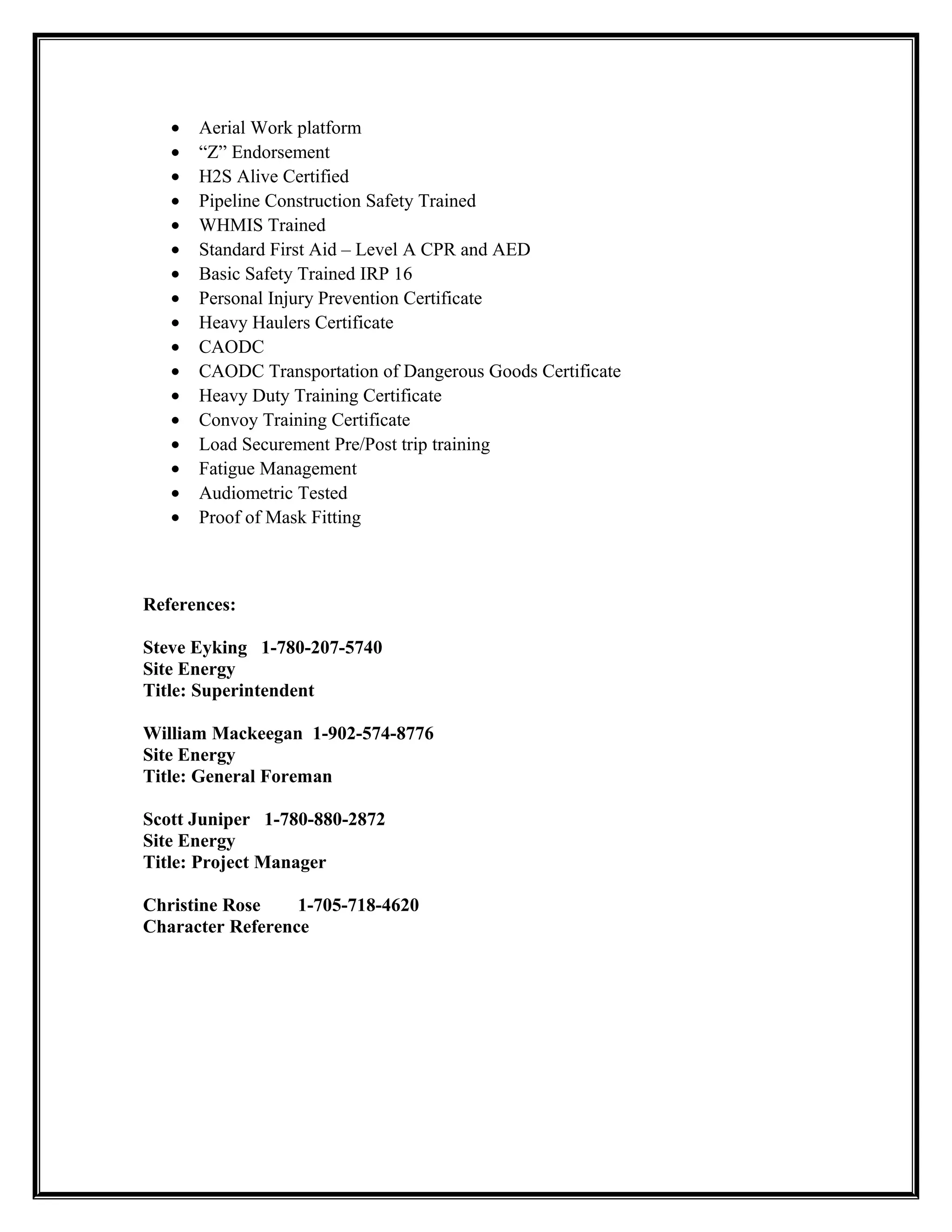 Adam J. Crank Resume June 2013 | DOC | Civil Engineering Industry | Industries