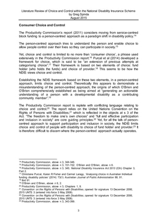 Choice & Control in NDIS Literature Review August 2015 | DOCX