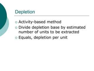 C11Glandon - Dep, impairment & depletion.ppt