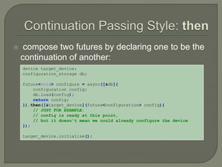 C++11 Multithreading - Futures | PPTX