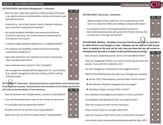 Strategic Planning Guide - a resource from the C12 Group | PDF