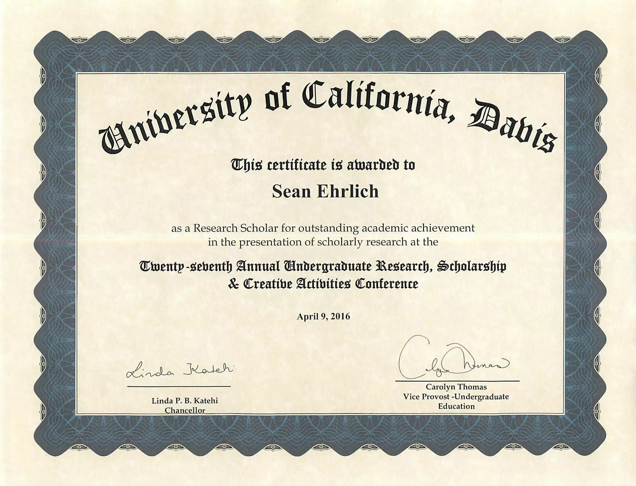 URC Certificate | PDF