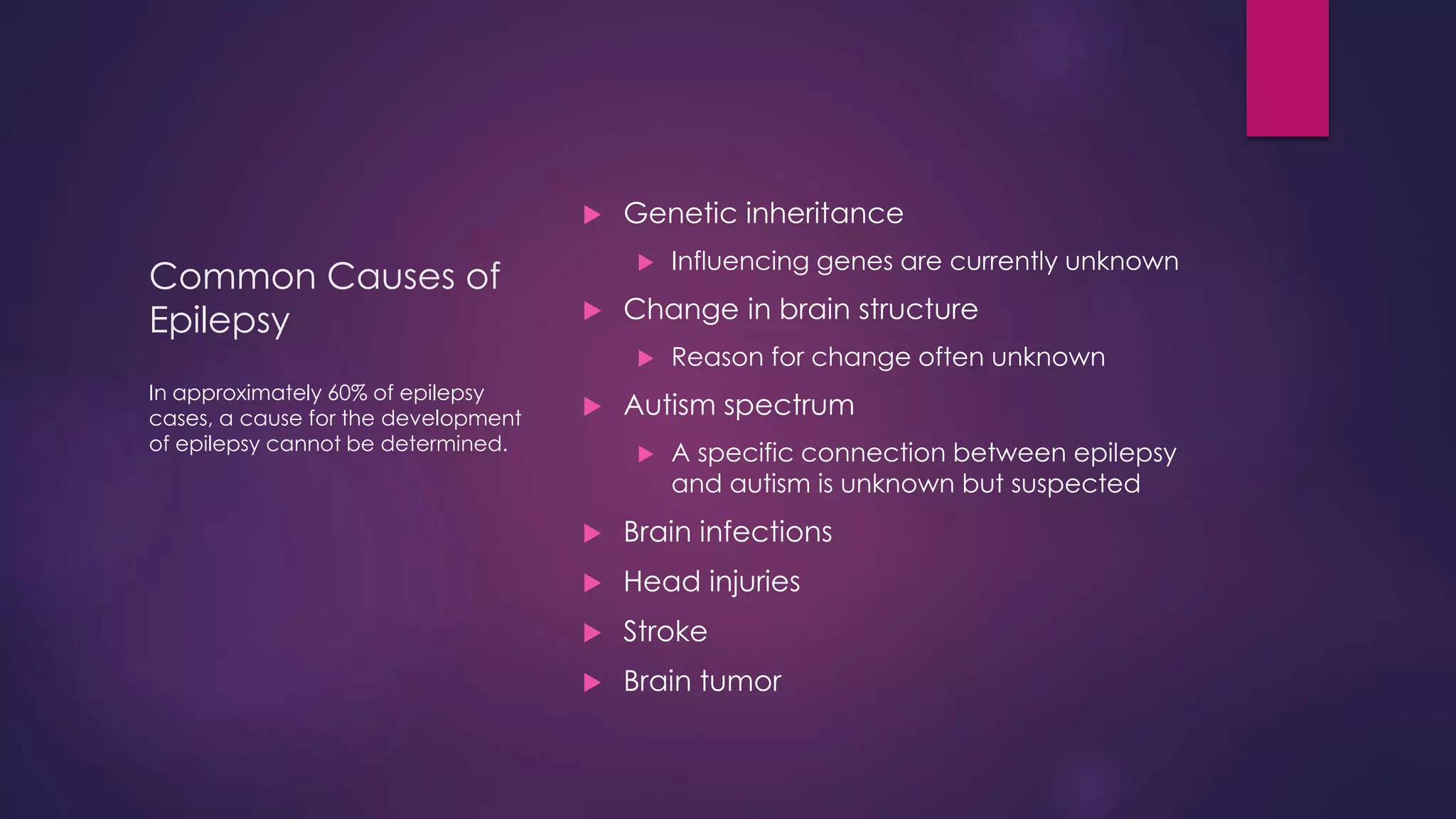 AP1 Presentation - Epilepsy | PPT