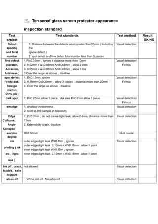 Lexvss Screen Protector Sample Approve Sheet-silk-printed 0.33mm
