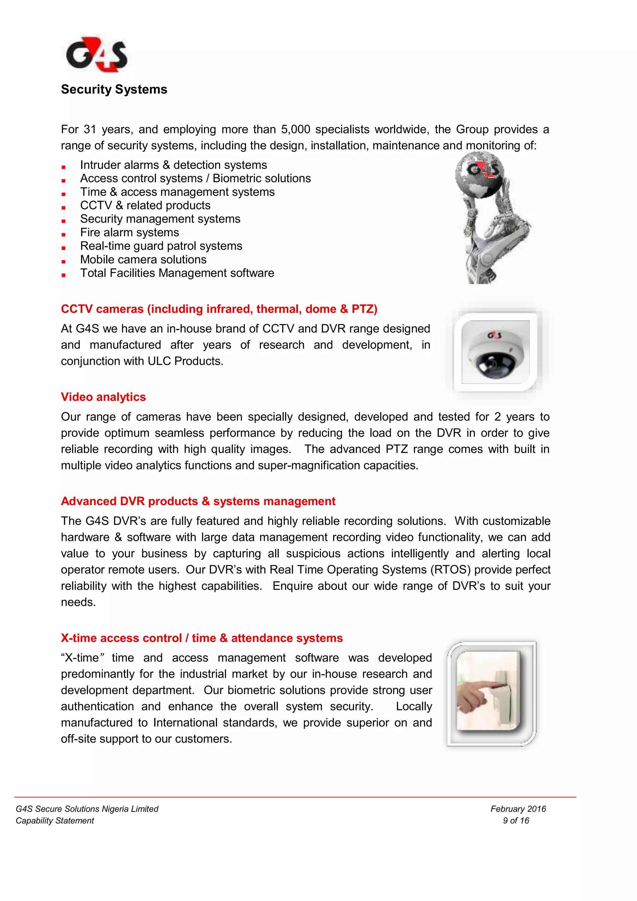 Capability Statement | PDF