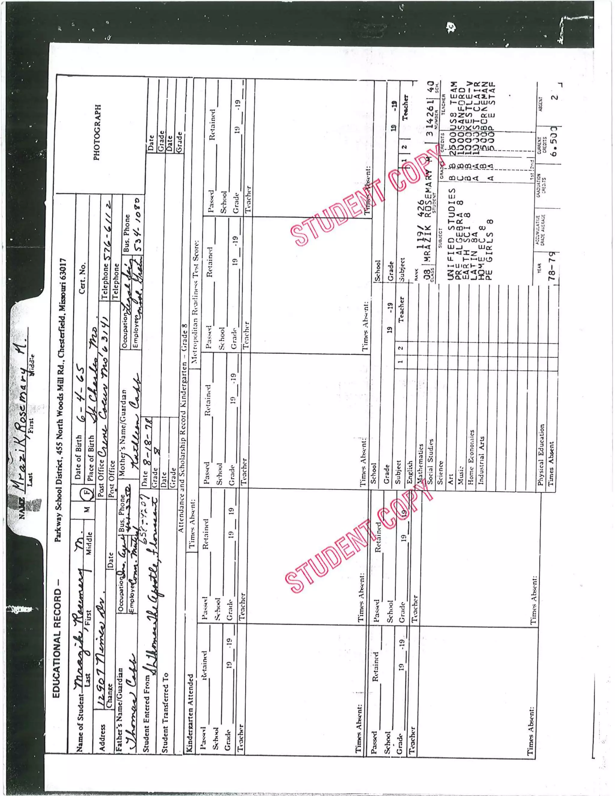 High School Transcripts A | PDF