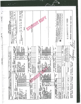 High School Transcripts A | PDF