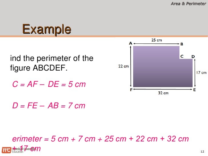 P4 Area and Perimeter