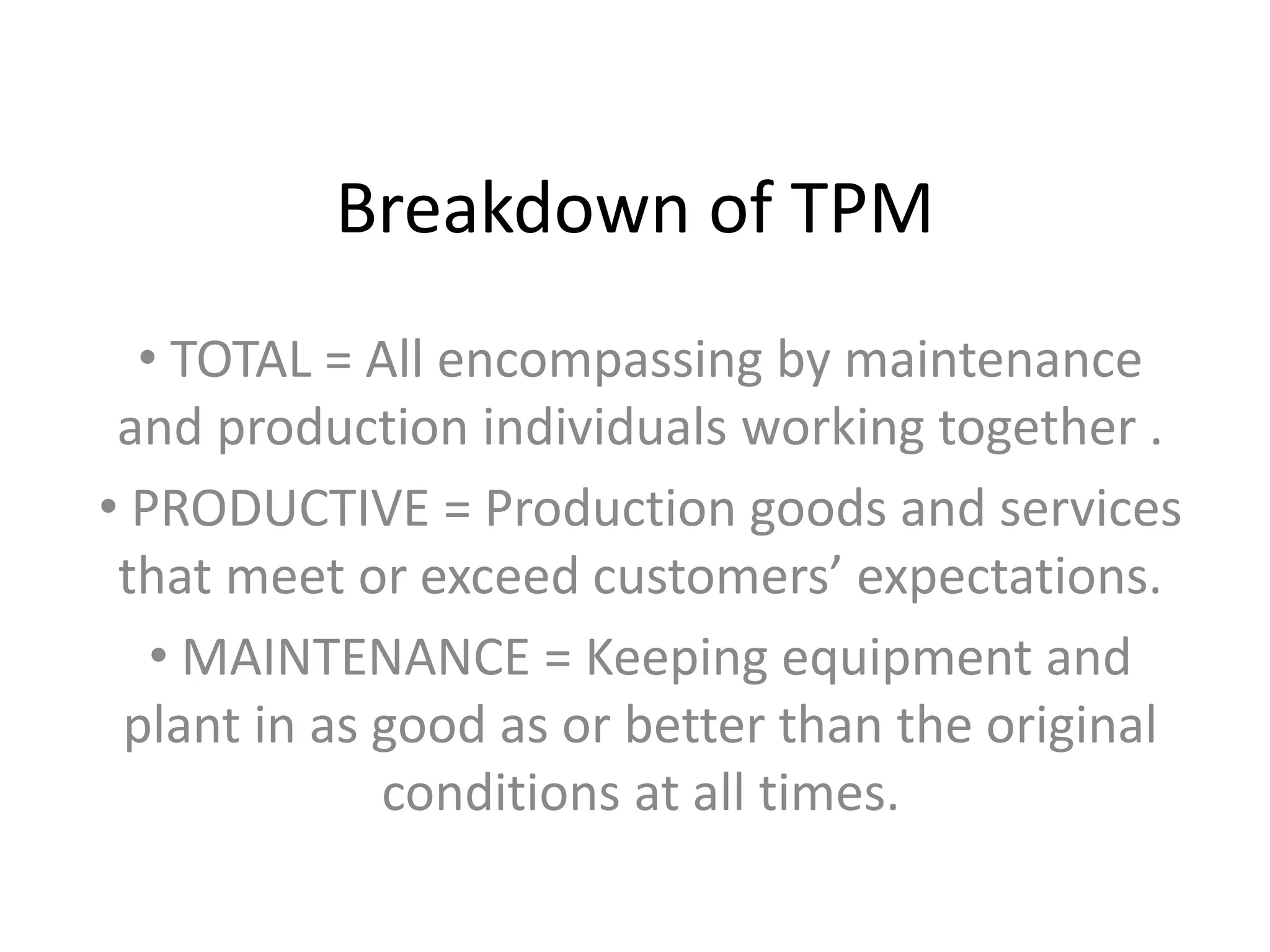 TPM presentation | PPTX