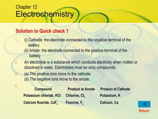 C12 electrochemistry | PPT