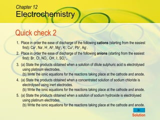 C12 electrochemistry | PPT