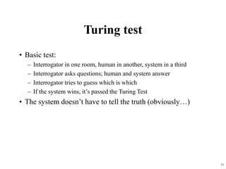 THE PHILOSOPHY OF AI: iNTRODUCTION, HISTORY AND FUTURE | PPT