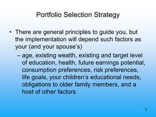 C12 S portfolio selection subject ons.ppt