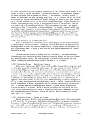 Steel process how steel is manufactured in factory | PDF