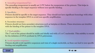 Primers and nucleic acid probes in dna technology | PPT