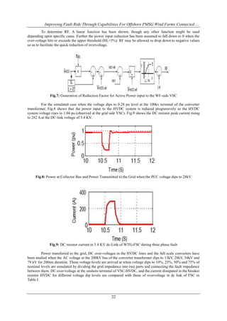 Improving Fault Ride ThroughCapabilities For Offshore PMSG Wind Farms Connected To VSC-HVDC ...