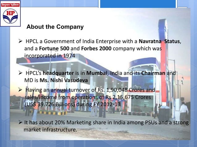 HPCL PPT | PPTX