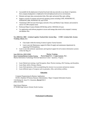 Updated Senior Cyber Intel security analyst | DOC