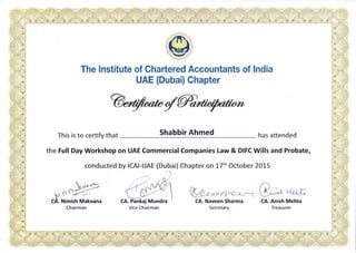 ICAI-Certificate | PDF