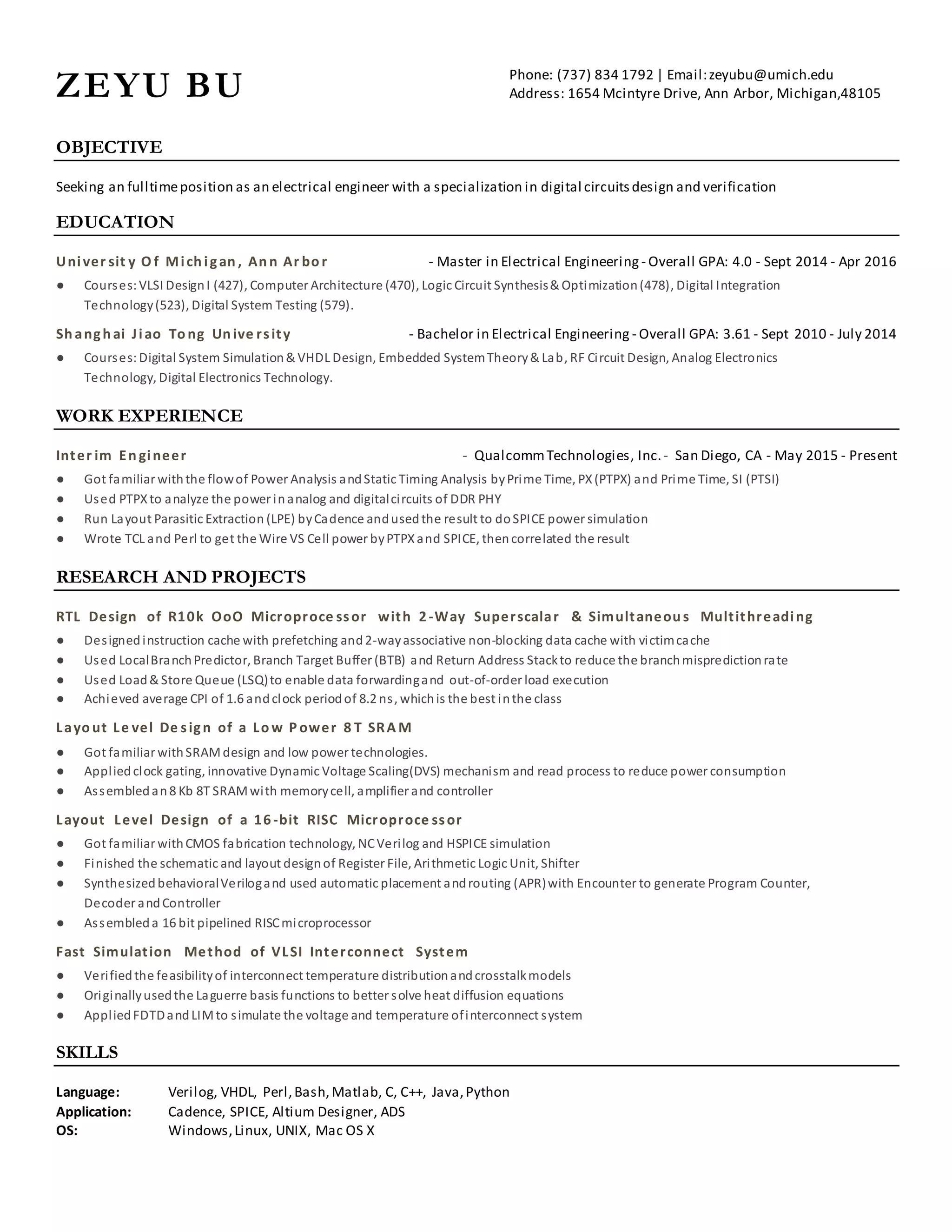 resume 3.0 | DOCX | Computer Software and Applications | Computing