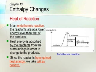 C13 enthalpy change | PPT